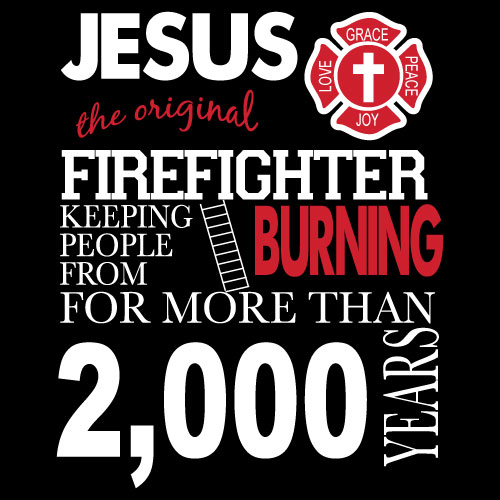 Faith and Encouragement Banner (Customizable): Firefighter | NIMCO, Inc.