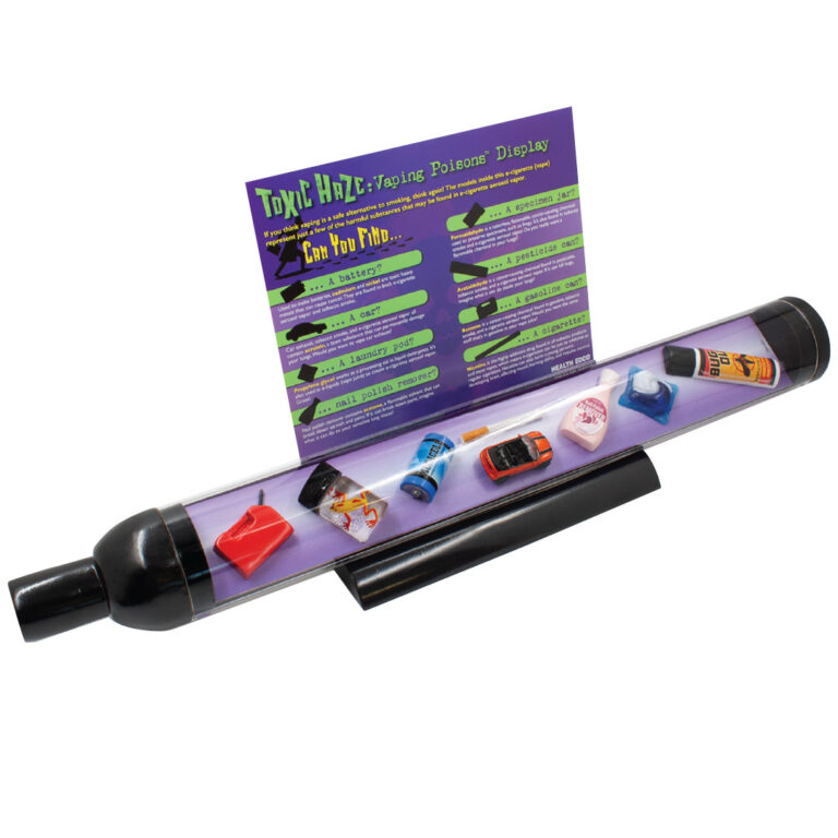 Vaping Prevention Education Display-Toxic Haze: Vaping Poisons™ Display ...