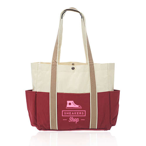 Dual Color Shoulder Tote Bags | NIMCO, Inc.