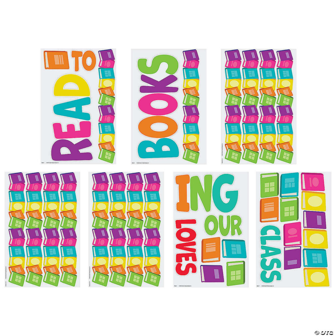 Bulletin Board Kit: Reading - Set of 68 | NIMCO, Inc.